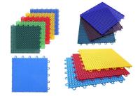 China Futsal PP Interlocking Flooring 30x30cm UV Resistant Sports Court Tile for sale