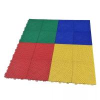 China Recyclable PP Interlocking Sports Tiles 245x245x11mm for Futsal Court for sale