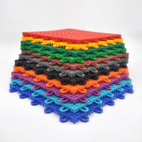 China Polypropylene PP Interlocking Sports Flooring 250x250x13mm for Basketball Badminton Court for sale