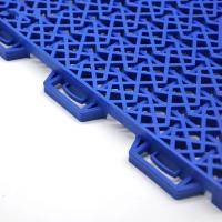 China Polypropylene PP Interlocking Sports Flooring 250x250x13mm for Basketball Badminton Court for sale