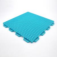 China PP Interlocking Sports Tiles 25x25cm 13mm for Basketball Court Outdoor Waterproof for sale