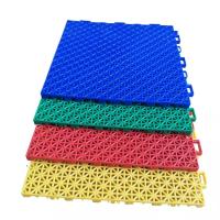 China Fireproof Basketball Sport Court Interlocking Tiles 10mm Thickness for sale