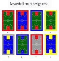 China 25cm Length Outdoor Sports Interlocking Tiles Elasticity PP Floating Floor for sale