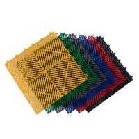 China Anti - Static Interlocking Sports Mats Polypropylene Suspended Assembled Flooring for sale