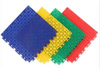 China Anti Skid Interlocking Suspended Indoor Sports Flooring Plastic Flooring 30cm 2500N Load for sale