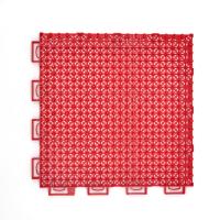 China PP Interlocking Sports Tiles 30x30cm Self-Drainage Outdoor Flooring for sale