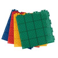 China Moisture Proof Interlocking Sports Tiles PP Badminton Court Floor for sale