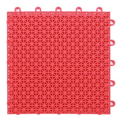 China ITF Fire Resistant Commercial Interlocking Sports Floor Tiles for sale