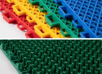 China Gym Interlocking Rubber Tiles Anti Fatigue Interlocking Fitness Mats for sale