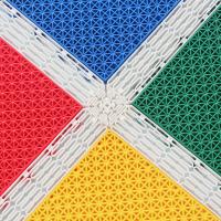 China Polypropylene Interlocking Flooring Mats For Tennis Court Multicolor for sale