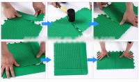 China Recyclable PP Interlocking Sports Tiles 2500N Load Wear Resistant Anti Slip for sale