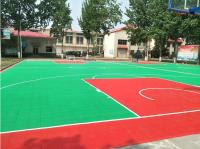 China Antimicrobial Polypropylene Rubber Interlocking Exercise Floor Mats for sale
