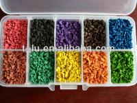 China EPDM Rubber Safety Tiles 2-2.8mm Anti-Slip Wear Resistant for Running Tracks for sale