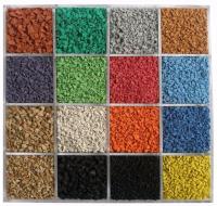 China ODM Eco Friendly SBR Rubber Safety Tiles 15mm High Elasticity Synthetic Athletic Track for sale