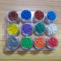 China 51% Elongation No Cracking Playground Rubber Play Tiles for sale
