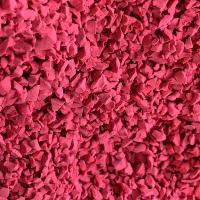 China EPDM Rubber Granules Interlocking Exercise Mat Fire Resistant 8-15mm Green for sale