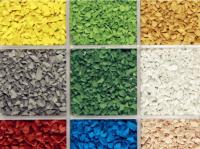China MSDS Certificate EPDM Sport Flooring No Cracking Multi Color Surface for sale