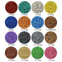 China IAAF Certified 0.8Mpa Rubber Safety Tiles All Weather Running Track Surface 13mm for sale