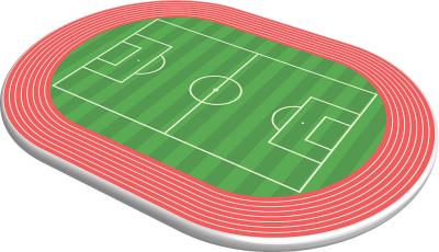 China IAAF Certified EPDM System Jogging Track Material 15mm Thickness Eco Friendly Sandwich Running Track for sale