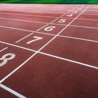 China Spike Resistant Permeable Sandwich System Running Track Aging Resistance  for sale