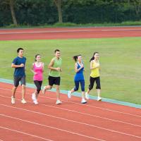 China 13mm Sandwich System Running Track Playground Sports Flooring UV Resistant for sale