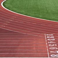 China IAAF Synthetic Sports Flooring for Volleyball Court 13mm Thickness Waterproof for sale