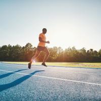 China Anti-Slip Synthetic Sports Flooring Athletic Running Track Surface 13mm Powder Glue Material for sale