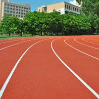 China 9mm Spray Coating System Running Track for Cement Concrete School Sport Playground for sale