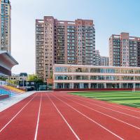 China 9mm Spray Coating System Running Track for Cement Concrete School Sport Playground for sale