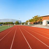 China 15mm Sandwich System Running Track Harmless Odorless IAAF Standard EPDM Surface for sale