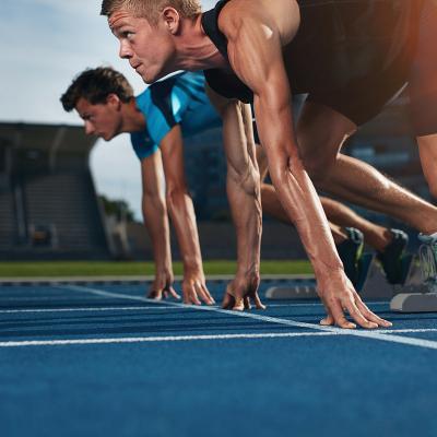 China Anti-Slip Synthetic Sports Flooring Athletic Running Track Surface 13mm Powder Glue Material for sale