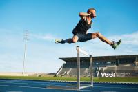 China ITF High Elasticity 400M Eco Tiles Flooring For high school track for sale