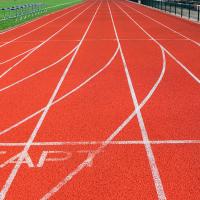 China Rubberized Outdoor Running Track Flooring Multi Purpose Sports Areas for sale