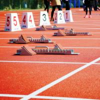 China IAAF Certified 13mm Rubber Safety Tiles for Playground Corrosion Resistance No Cracking for sale