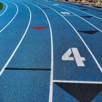 China UV-Resistance Rubber Safety Tiles 13mm All Weather Synthetic Sports Flooring for sale