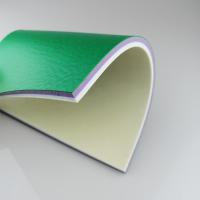 China PVC Vinyl Sports Flooring 4.5mm Thick Dry Back Recycled Wood Planks for Stadium for sale