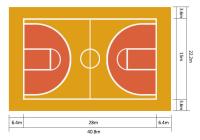 China PVC Vinyl Sports Flooring Tiles 4.5mm Thickness Gym Rubber Mats 1.42m Width for sale