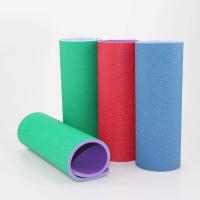 China PVC Vinyl Sports Flooring Tiles 4.5mm Thickness Gym Rubber Mats 1.42m Width for sale