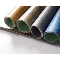 China PVC Sports Flooring Roll 3.5kg per sqm for Badminton Court Volleyball Gym Mat 1.5m 1.8m Width for sale