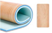 China 4.5mm Green PVC Sports Flooring for Tennis Courts Wear Layer 1.2mm for sale
