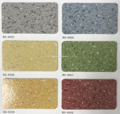 China PVC Vinyl Floor Covering for Badminton Court 1.2mm Wear Layer 4.5mm Thickness for sale