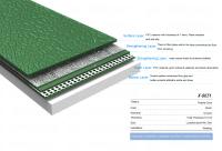 China Anti Bacterial PVC Sports Flooring 1.8m Width Flame Retardant Plastic Flooring for sale