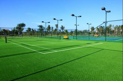 China Natural Garden Landscape Artificial Synthetic Turf Grass 14000 Dtex for sale