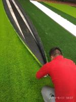 China 30mm High Density PE Artificial Grass Sports Flooring Green Turf 16000 Dtex for sale