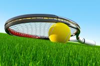 China Flat Shape Green Plastic 20mm Artificial Turf Grass Roll Tennis Sport for sale