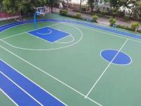 China Badminton Court Waterproof PU Sport Flooring Material Harmless for sale