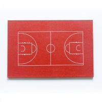 China Anti Skidding PU Sports Flooring for Tennis Court Non Toxic 13mm for sale