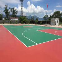 China IAAF Multifunctional Skid Resistant PU Sports Flooring UV Resistant 13mm for sale