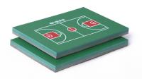 China Non Toxic Silicon PU Flooring System Basketball Surface Impact Resistant for sale