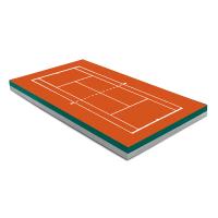 China Wear Resistant Si-PU Synthetic Sports Flooring for Basketball Courts 13mm for sale